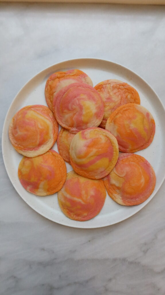 Island Sunset Sugar Cookies